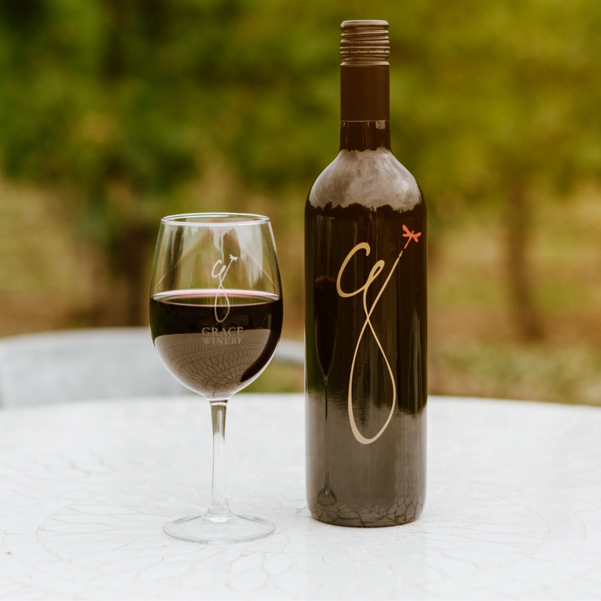 Gracie Red Bottle | Grace Winery